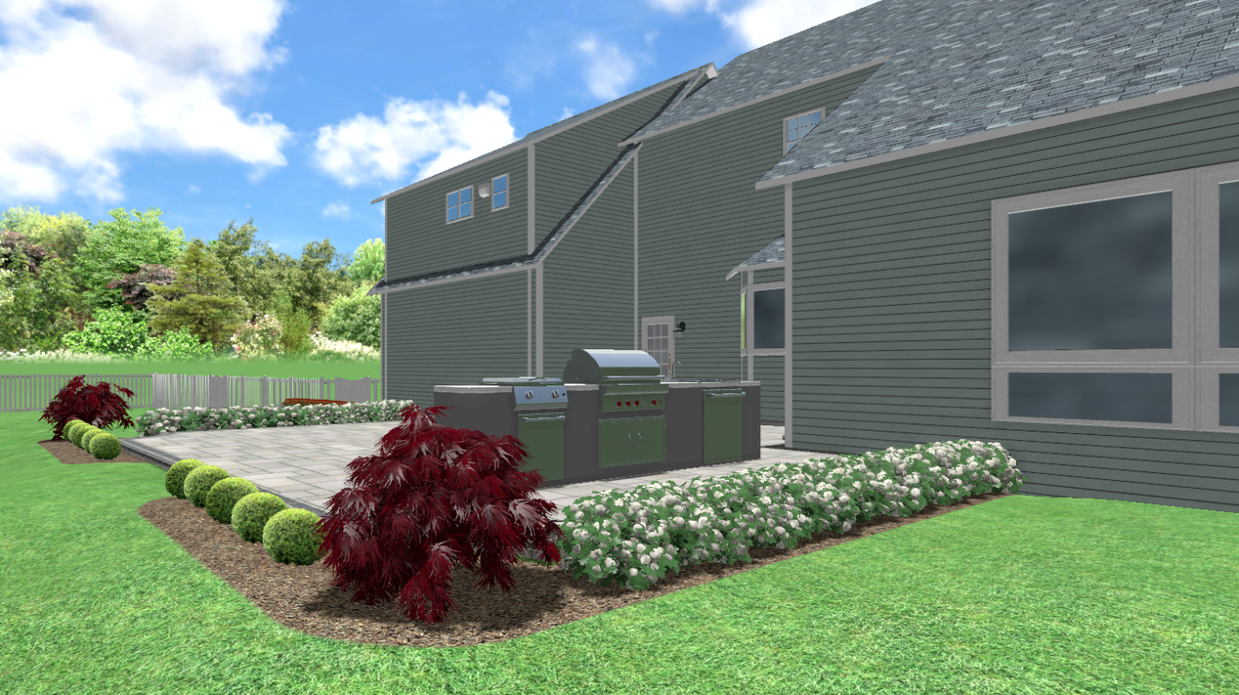 Landscaping 3D design project - Brothers Landscapers